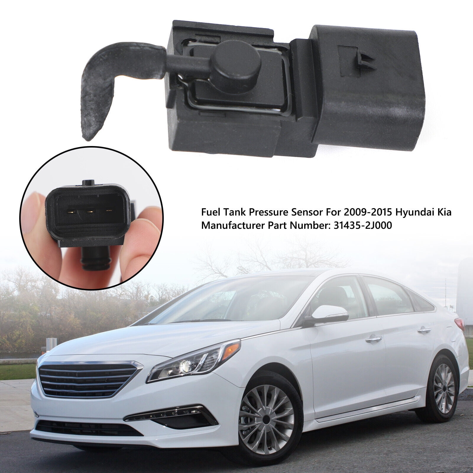 Fuel Tank Pressure Sensor 31435-2J000 For Hyundai Tucson Elantra Kia ...