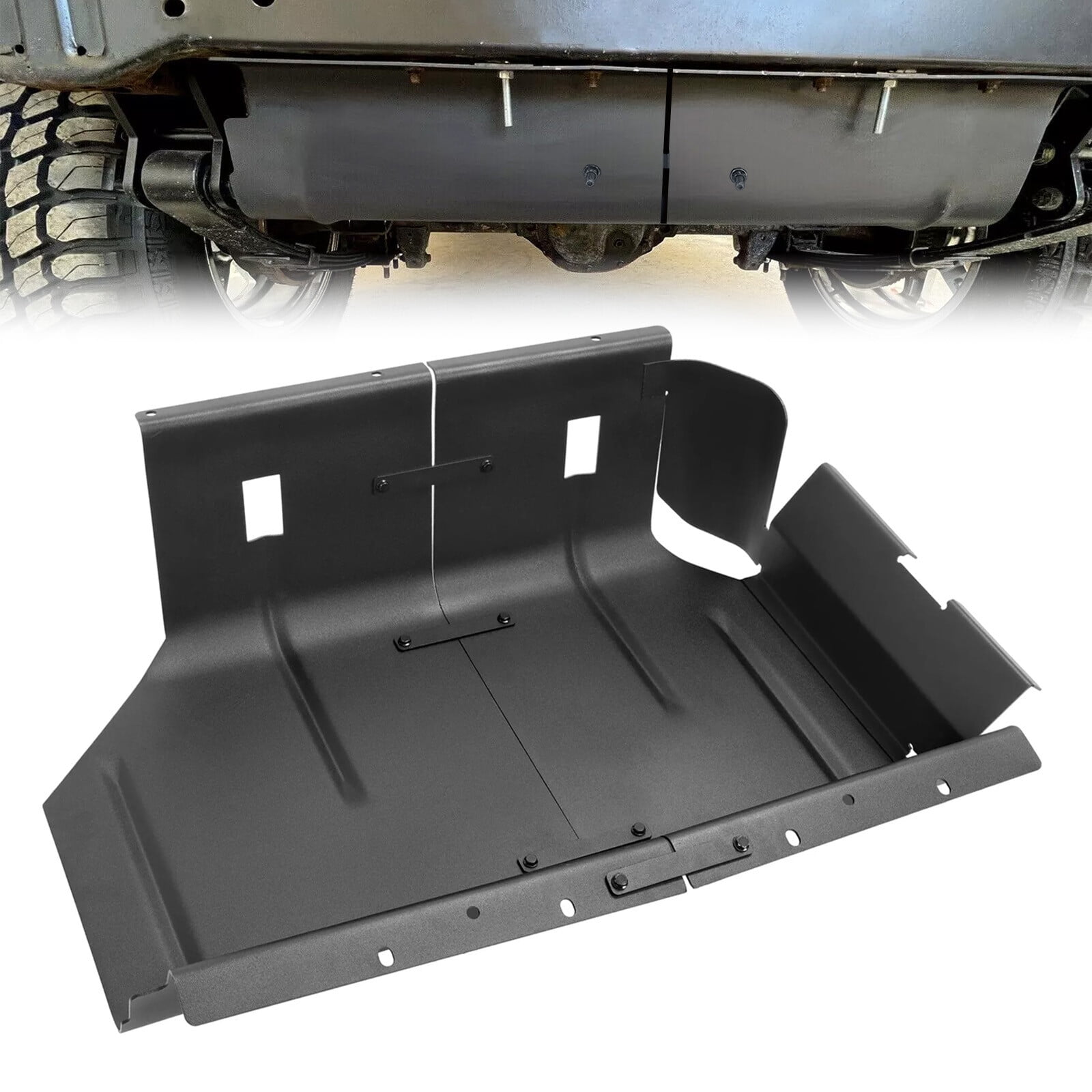 Fuel Tank Skid Plate For Jeep Wrangler YJ 1987-1995 with 15/20 Gallon ...