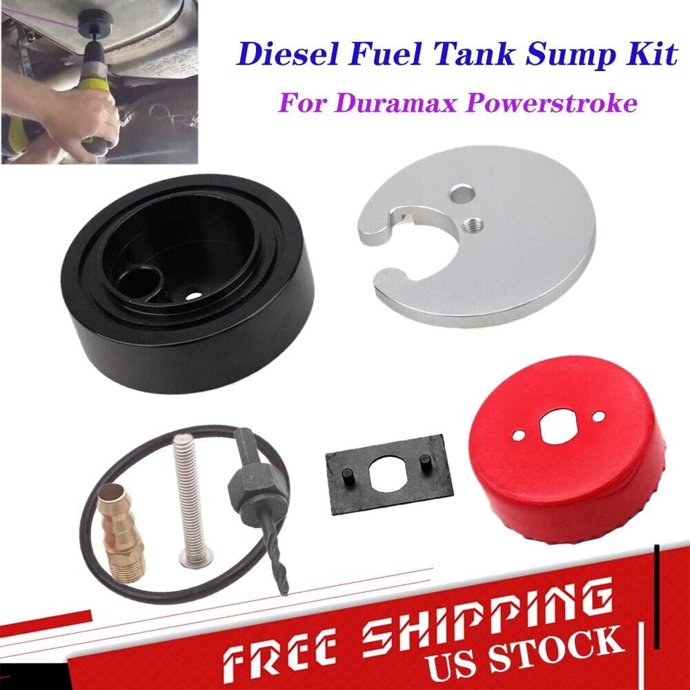 Fuel Tank Sump Kit FASS Airdog Fuelab Pump FIT Cummins Powerstroke ...