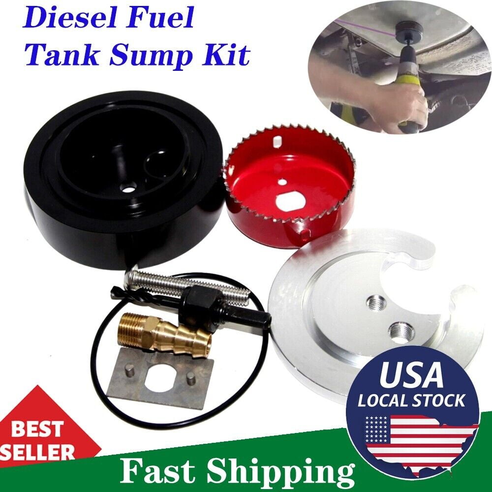 Fuel Tank Sump Kit FASS Airdog Fuelab Pump Filter for Cummins Duramax ...