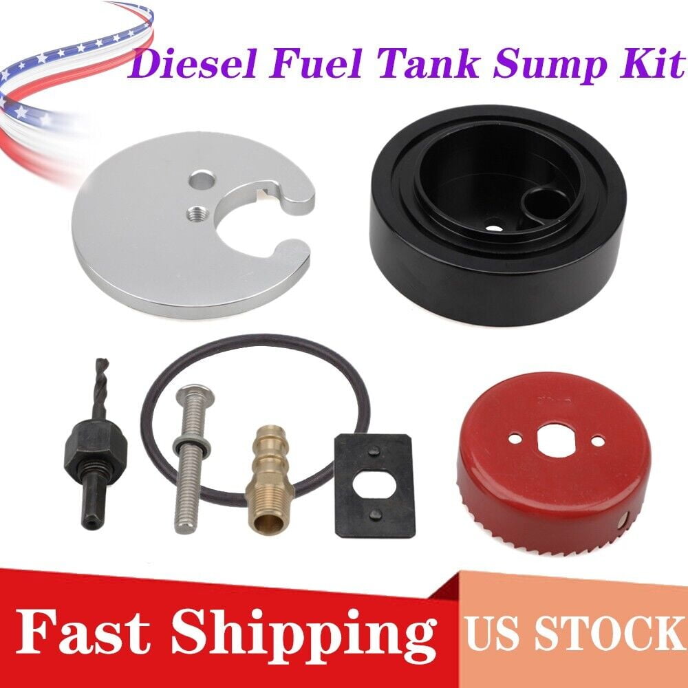 Fuel Tank Sump Kit for Cummins Powerstroke Duramax Diesel Gas 2001-2016 ...