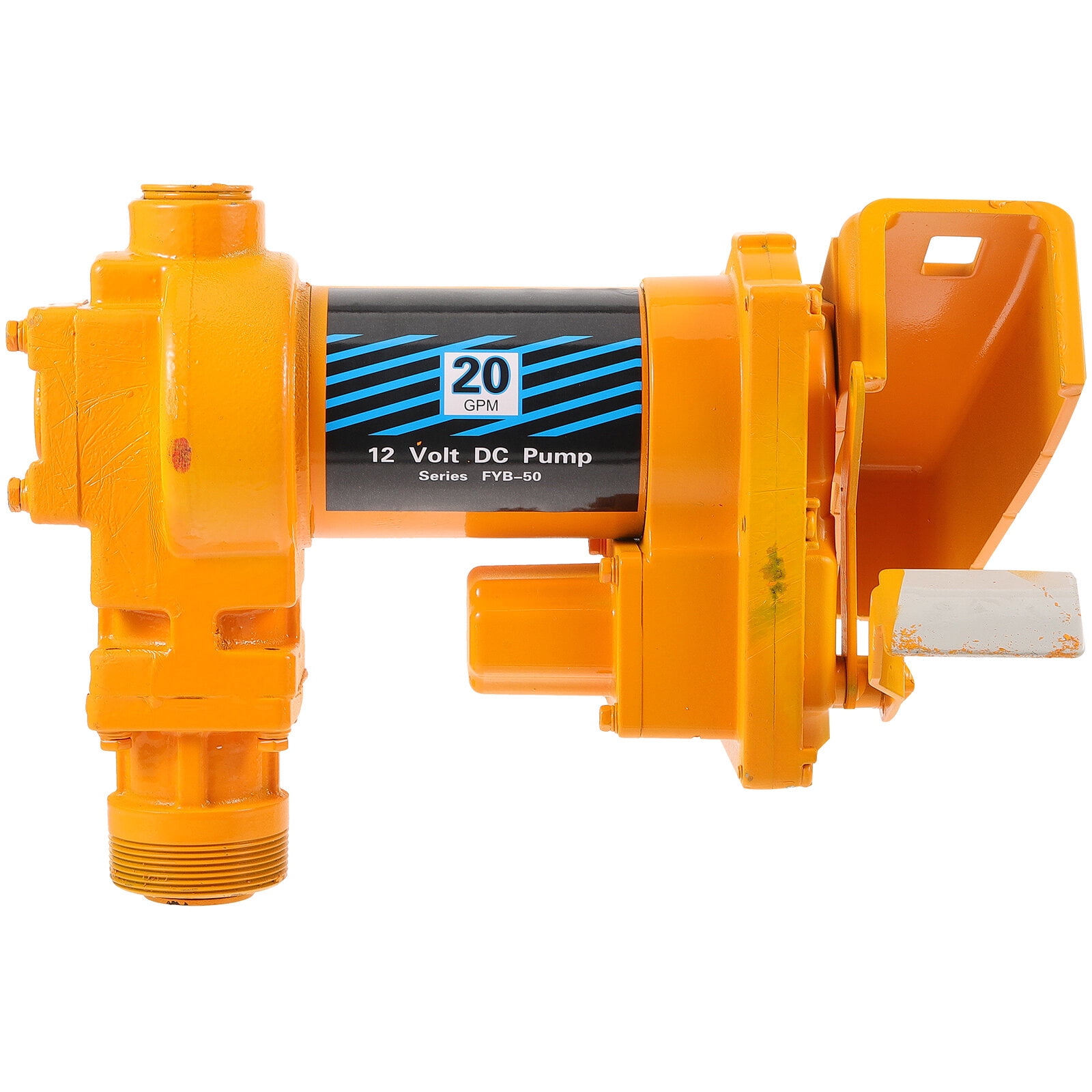 Fuel Transfer Pump 12 Volt 20 GPM High Flow DC Transfer Pump, Cast Iron ...