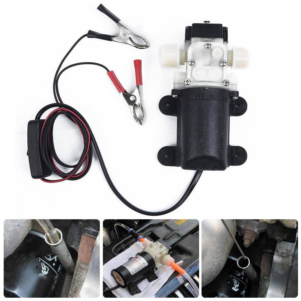 Fancy Blades Electric Fluid Suction Pump, 12V, Oil Change, Diesel, Gas ...