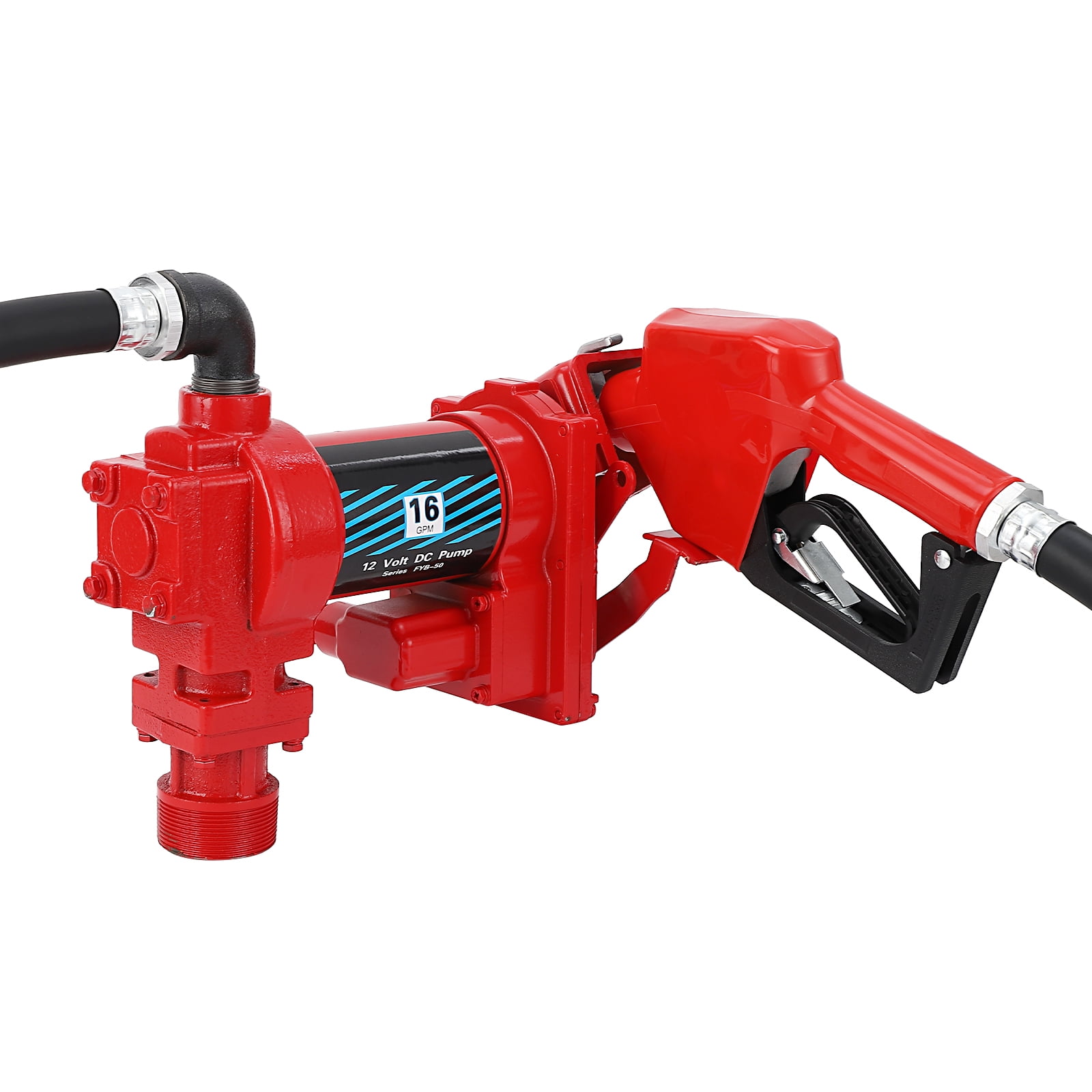 Fuel Transfer Pump 16 GPM 1/4 HP, 12 Volt DC Fuel Pump, Diesel Transfer ...