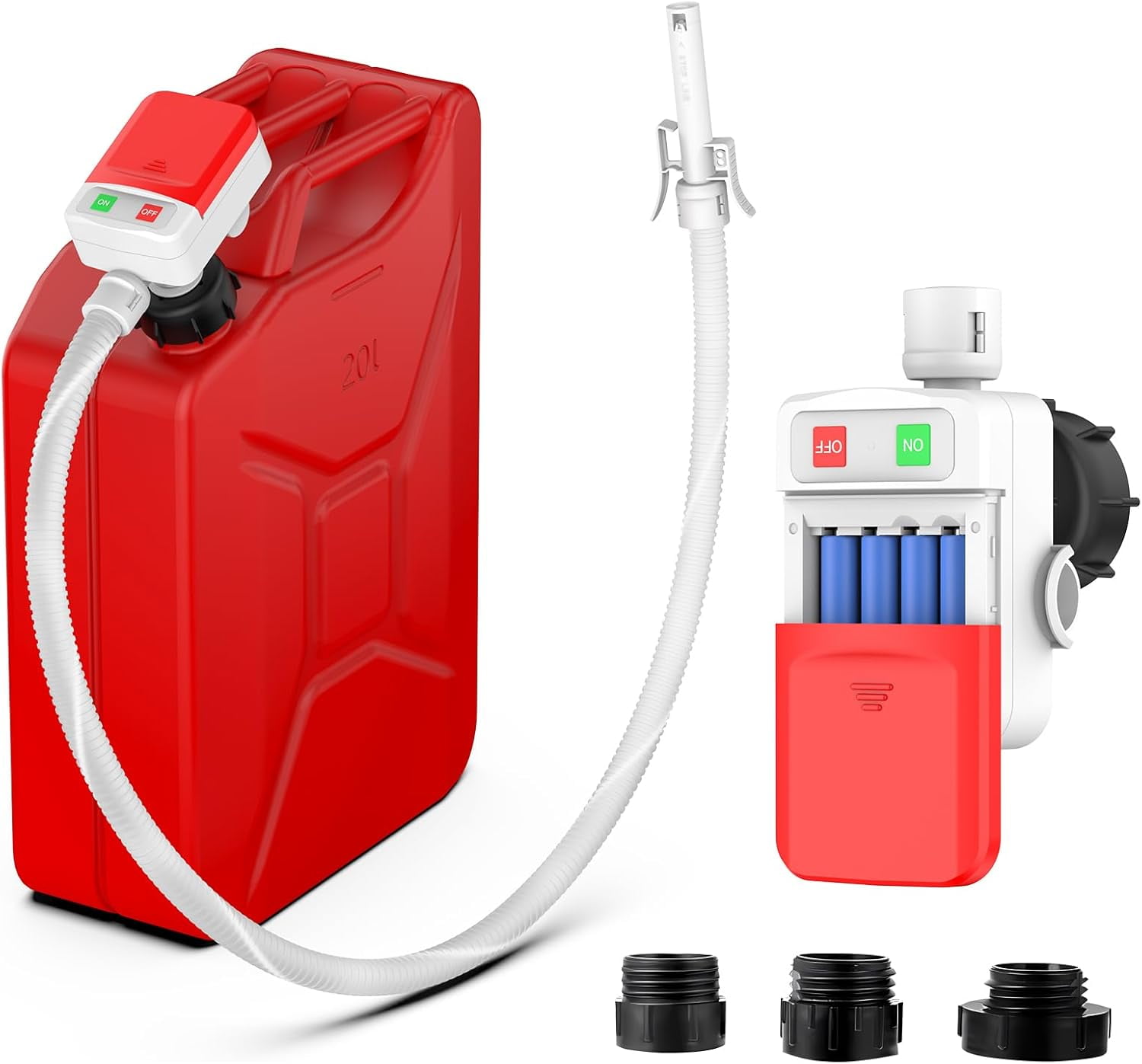 Fuel Transfer Pump with Auto Stop Sensor Overfill Protection, 3.2 GPM ...