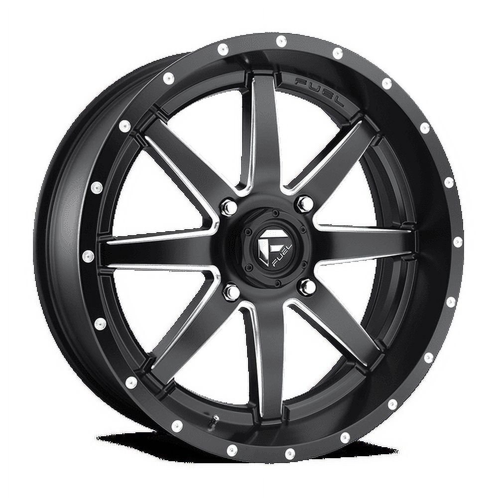 Fuel UTV Aluminum Rim D538 MAVERICK 20X7in Matte Black Milled Finish ...