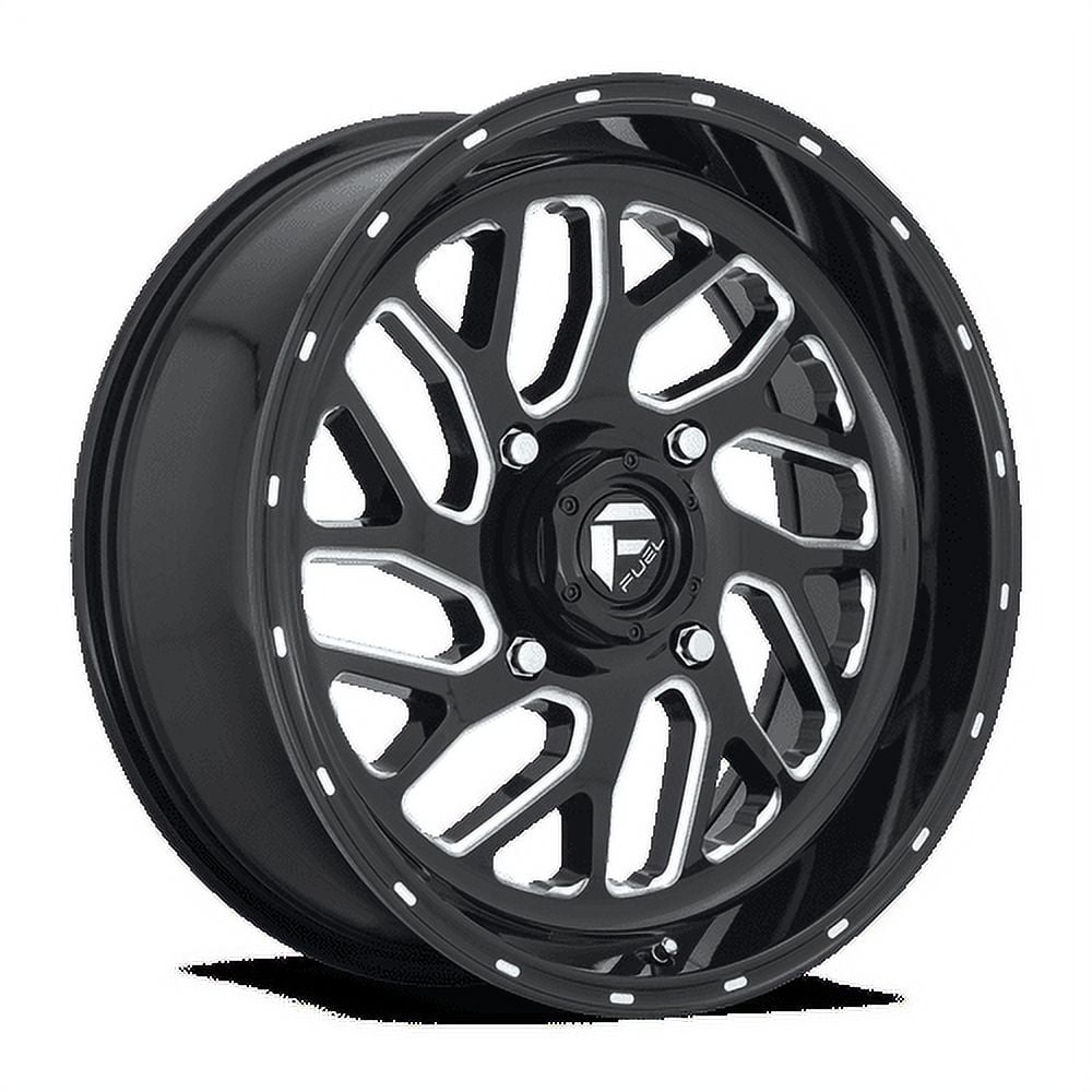 Fuel UTV Aluminum Rim D581 TRITON 18X7in Gloss Black Milled Finish ...