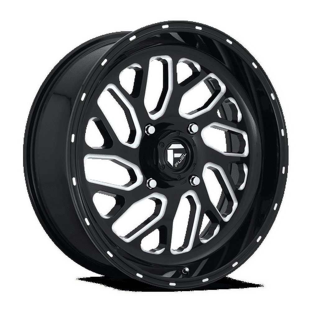 Fuel UTV Aluminum Rim D581 TRITON 20X7in Gloss Black Milled Finish ...