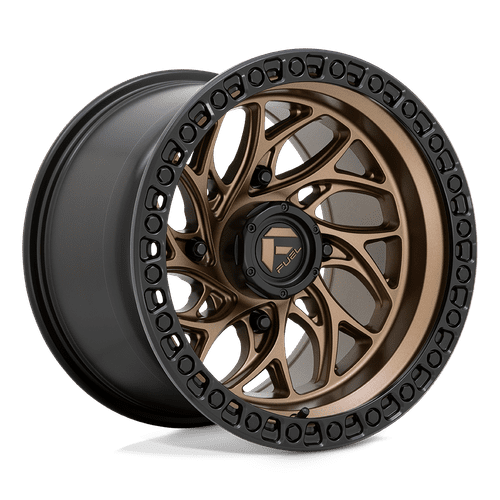 Fuel UTV Aluminum Rim D777 RUNNER UTV 15X10in Bronze with Black Ring ...