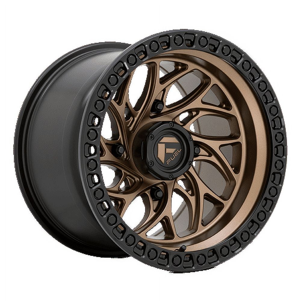 Fuel UTV Aluminum Rim D777 RUNNER UTV 15X10in Bronze with Black Ring ...