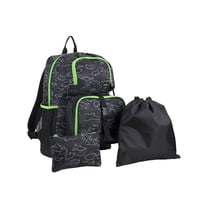 Eastsport Unisex 3-Piece Combo Backpack with Lunch Box and Pouch, Ocean ...
