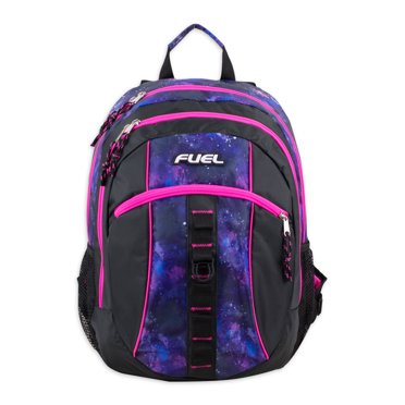 Fuel Unisex Top Loading Sport Backpack with Bungee, Navy - Walmart.com