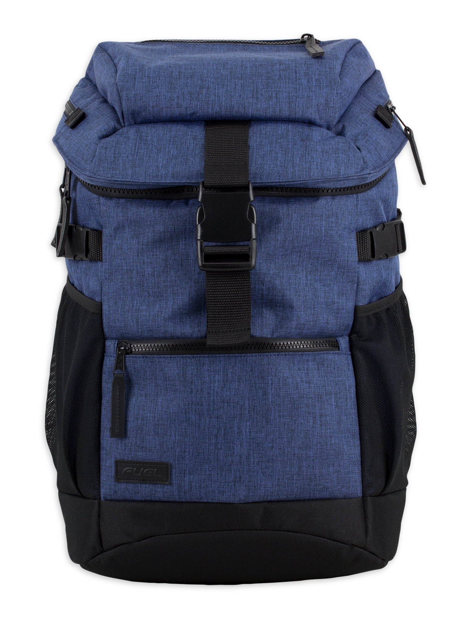 Fuel Unisex Barrier Backpack with Insulated Pocket, Blue Polyester ...