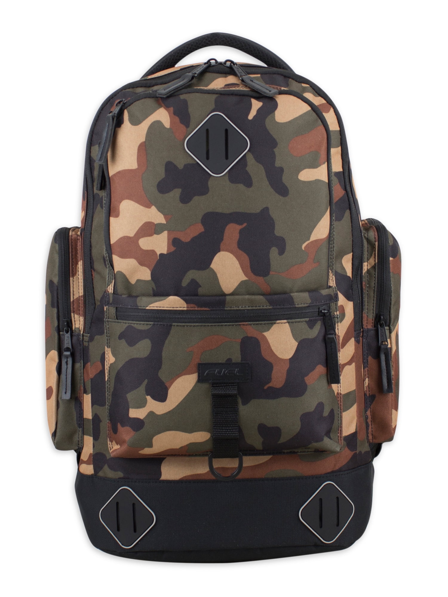 Fuel Unisex Honor Roll Backpack, Army Camouflage, Stylish Functional ...