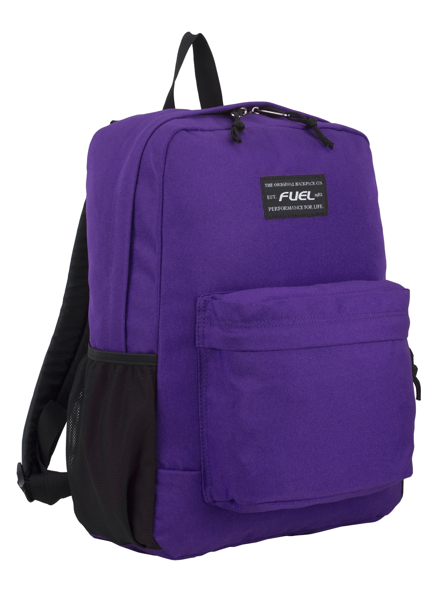 Fuel Unisex Legacy Backpack Purple Ergonomic Durable Bookbag for Adults ...