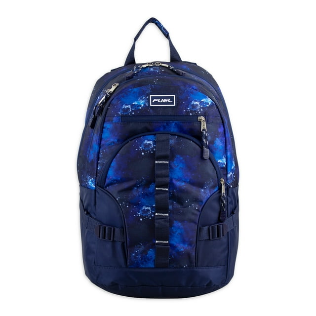 Fuel Unisex Multipocket Dynamic Active Backpack, Blue Galaxy - Walmart.com