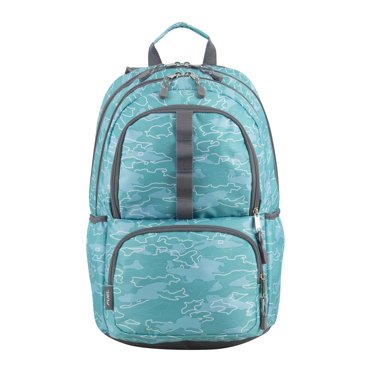 Fuel Unisex Top Loading Sport Backpack with Bungee, Navy - Walmart.com