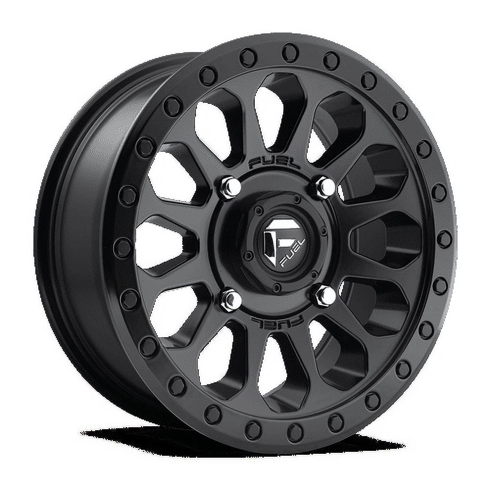 Fuel Utv D579 Vector Utv 14X7 4X156 13Et 110.1Cb Matte Black Wheel ...