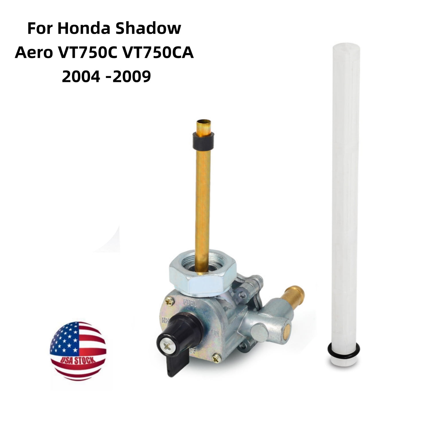 Fuel Valve Petcock For Honda Shadow Aero 750 VT750C VT750CA 04-09 US ...