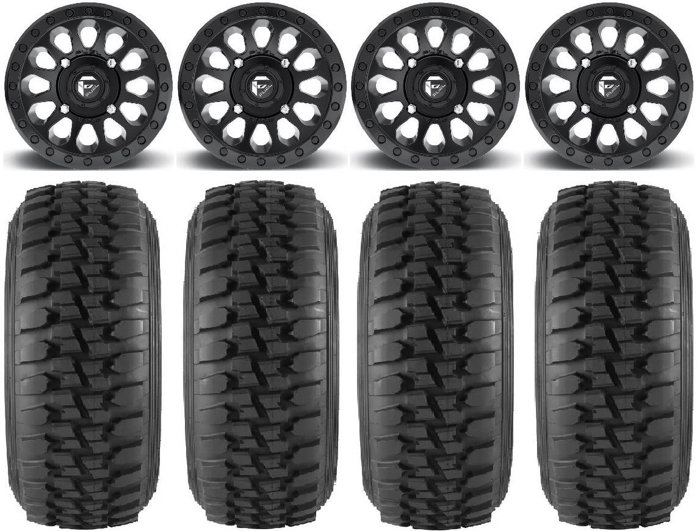 Fuel Vector MB 15" Wheels 32" Desert Series Tires Polaris RZR XP 1000 ...