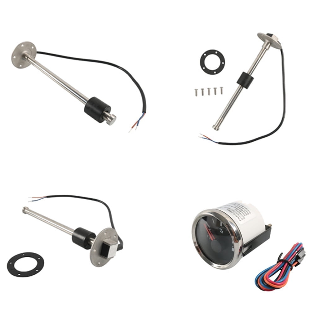 Fuel Water Level Sensor & Fuel Gauge Kit For Automobiles Boat Car Truck ...