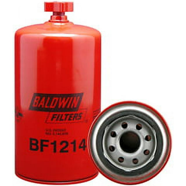 Fuel/Water Separator Spin-on with Drain Baldwin BF1214 - Walmart.com