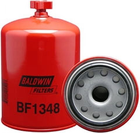 Fuel/Water Separator Spin-on with Drain Baldwin BF1348 - Walmart.com