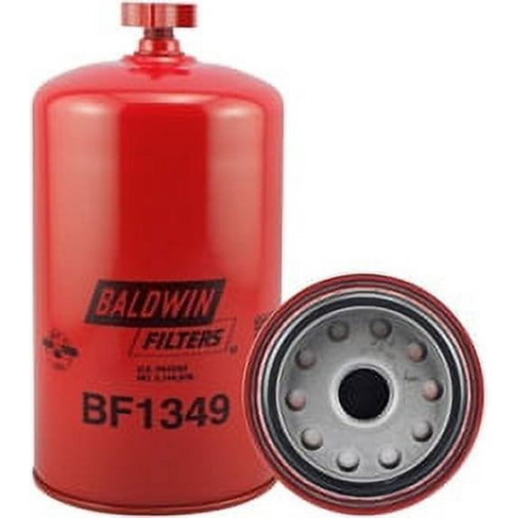 Fuel/Water Separator Spin-on with Drain Baldwin BF1349 - Walmart.com