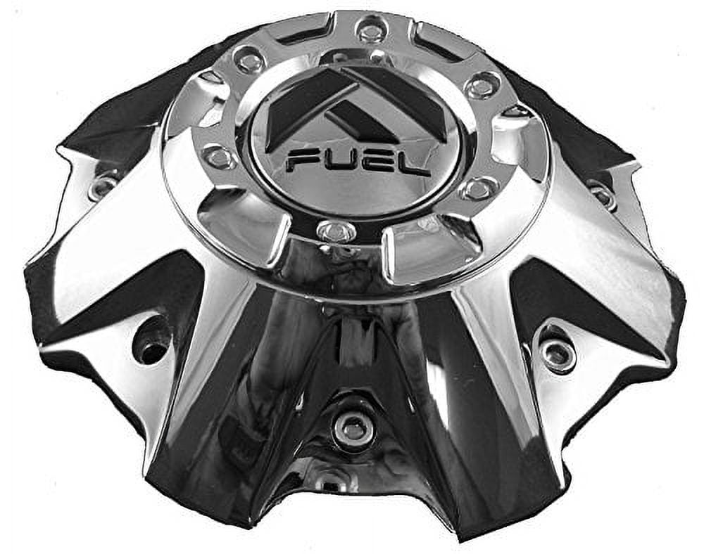 Fuel Wheels Chrome Custom Center Cap Set of One (1) # 1001-63B 5-6 ...