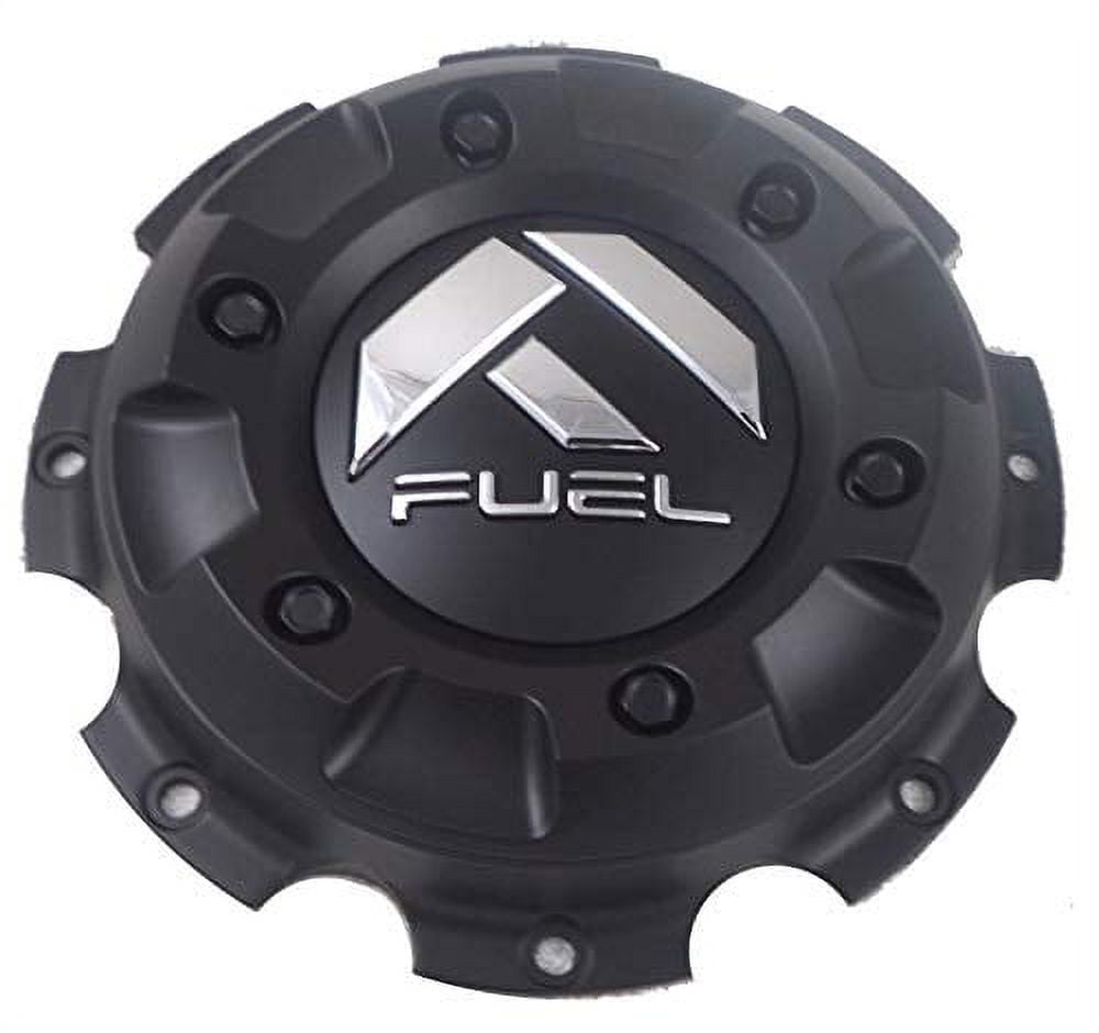 Fuel Wheels Matte Black Custom Wheel Center Cap Qty 1 with Screws ...