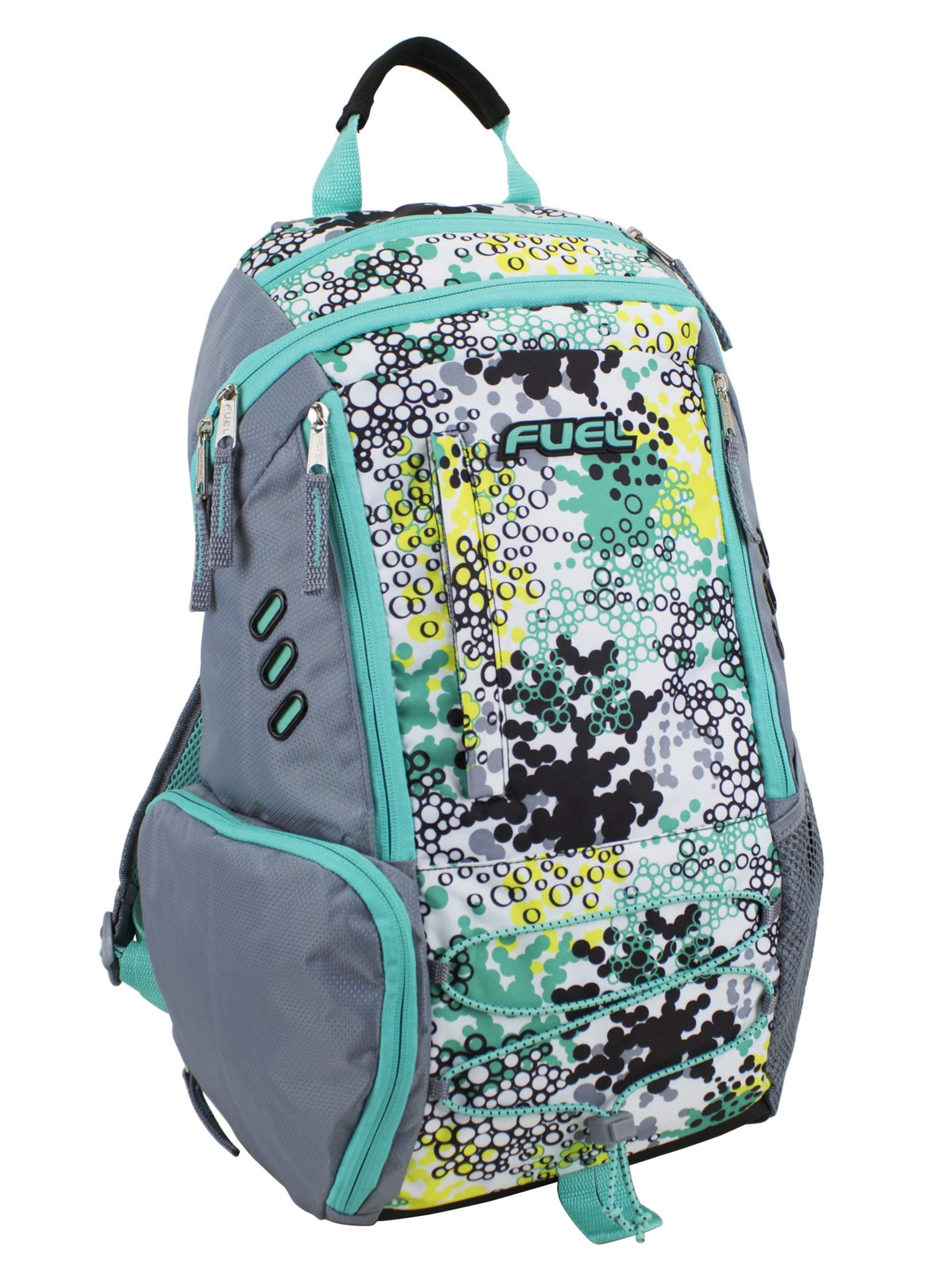 Fuel Women's Adjustable Straps Polyester Bungee Backpacks, Black ...