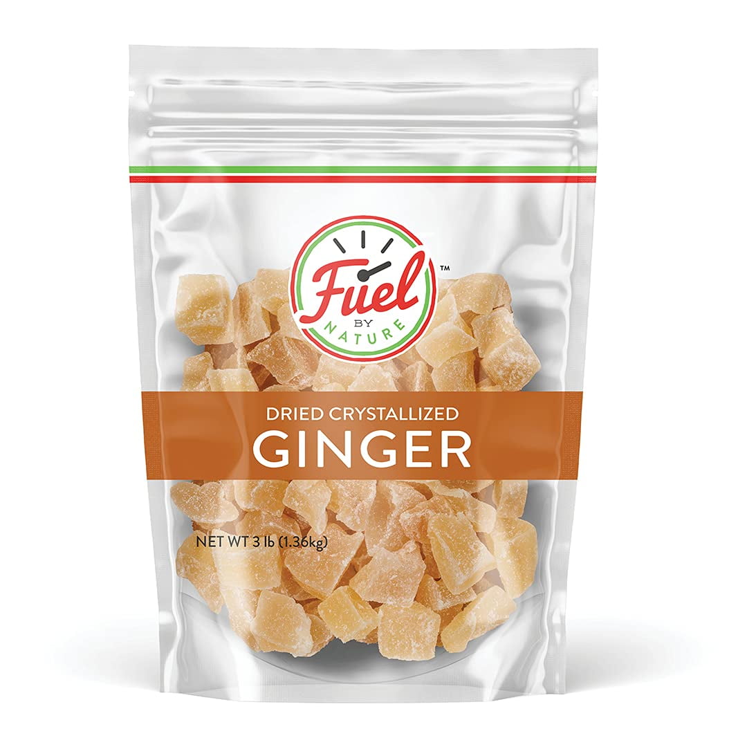 Fuel by Nature Dried & Crystallized Ginger Healthy Snack, High Energy ...