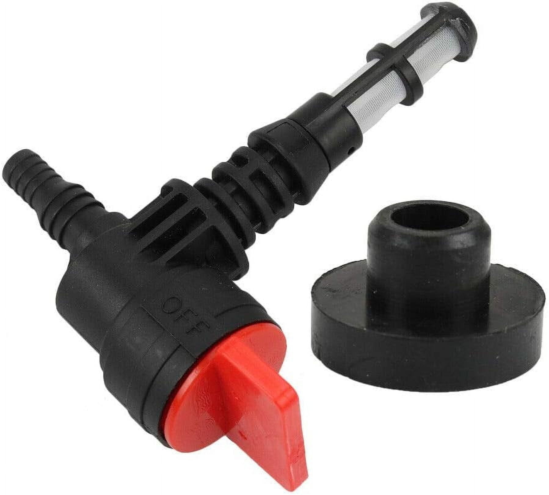 Fuel gas tank Grommet & Shut off valve For Generators Craftsman Generac ...