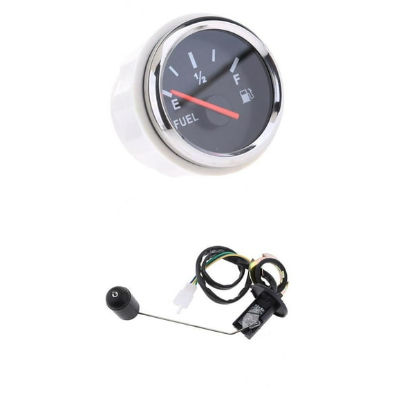 Fuel gauge Fuel level meter Car General-purpose 52 mm Electric digital ...
