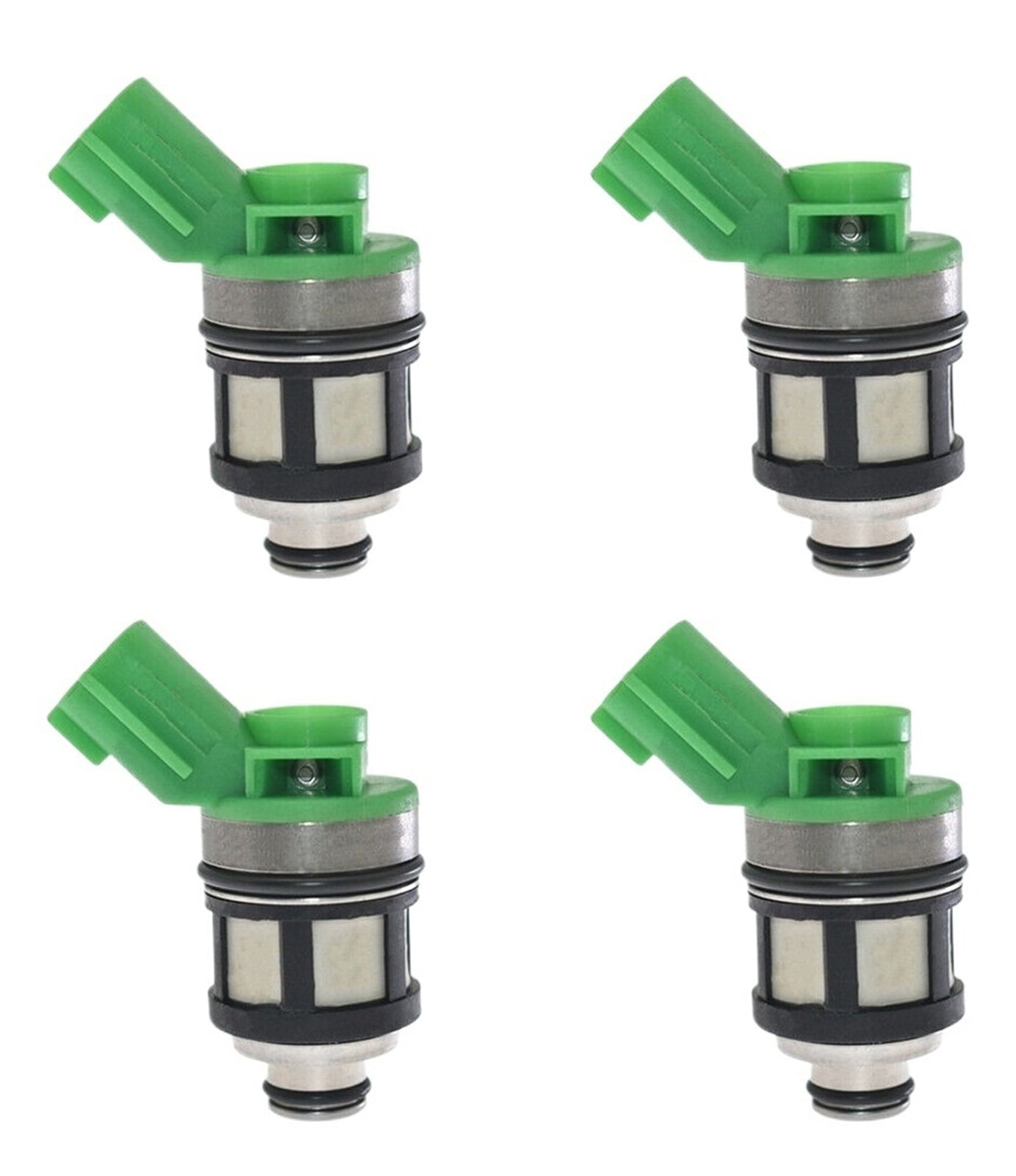 Fuel injector 4 × Fuel Injector Compatible with Nissan Pickup 2.4l 1996 ...