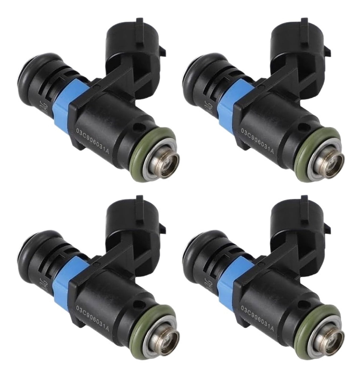 Fuel injector 4 Gasoline Injectors Compatible with Seat Ibiza 2013 2014 ...