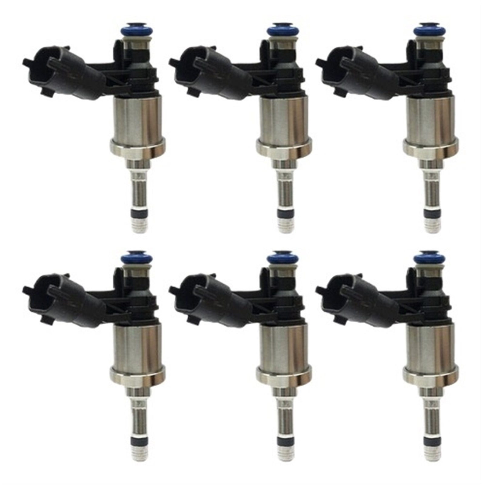 Fuel injector 6 × Fuel Injector Compatible with GMC Acadia 3.6L 2008 ...