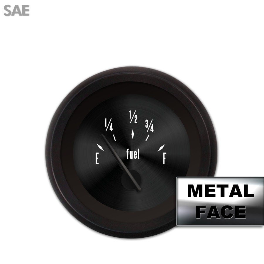 Fuel level Gauge-American Classic Black V Black Modern Needles Black ...