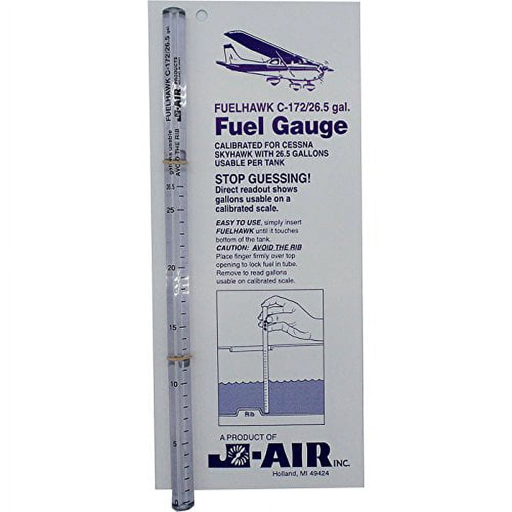 FuelHawk Fuel Gauge Accurate Measurement Tool for Cessna - Walmart.com