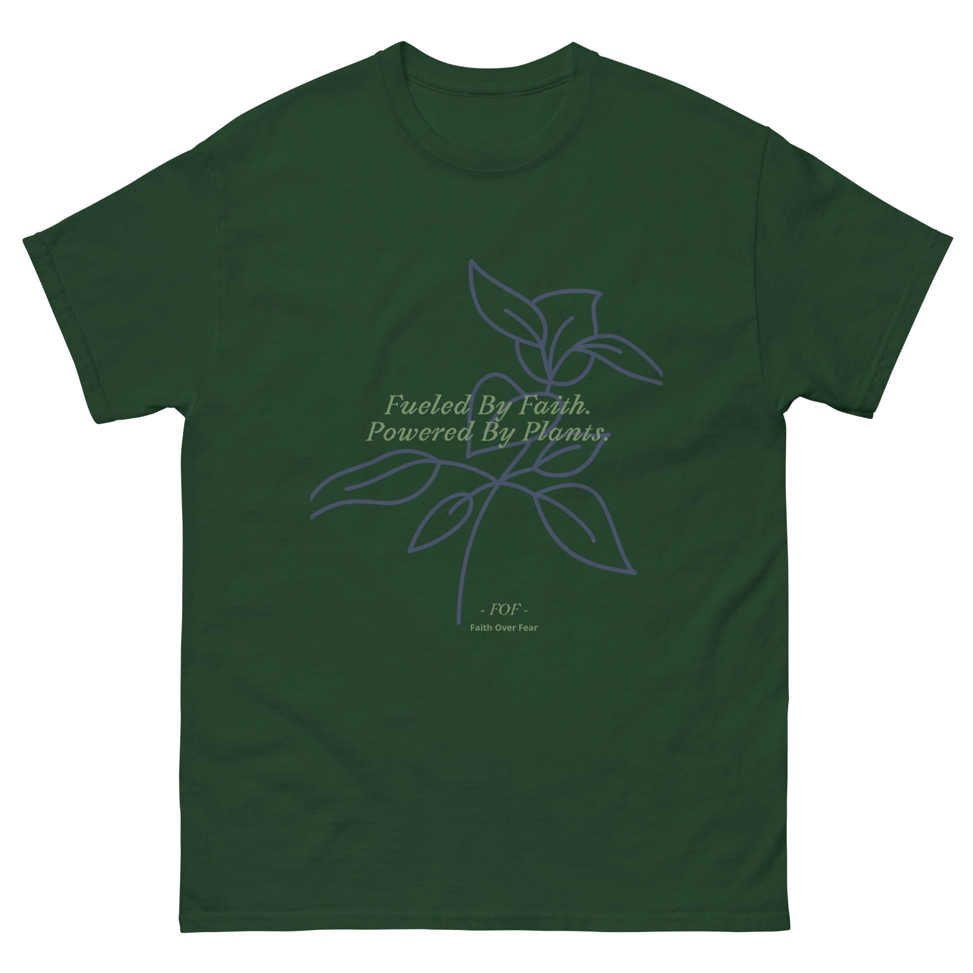 Fueled By Faith Powered By Plants Classic Tee - Walmart.com