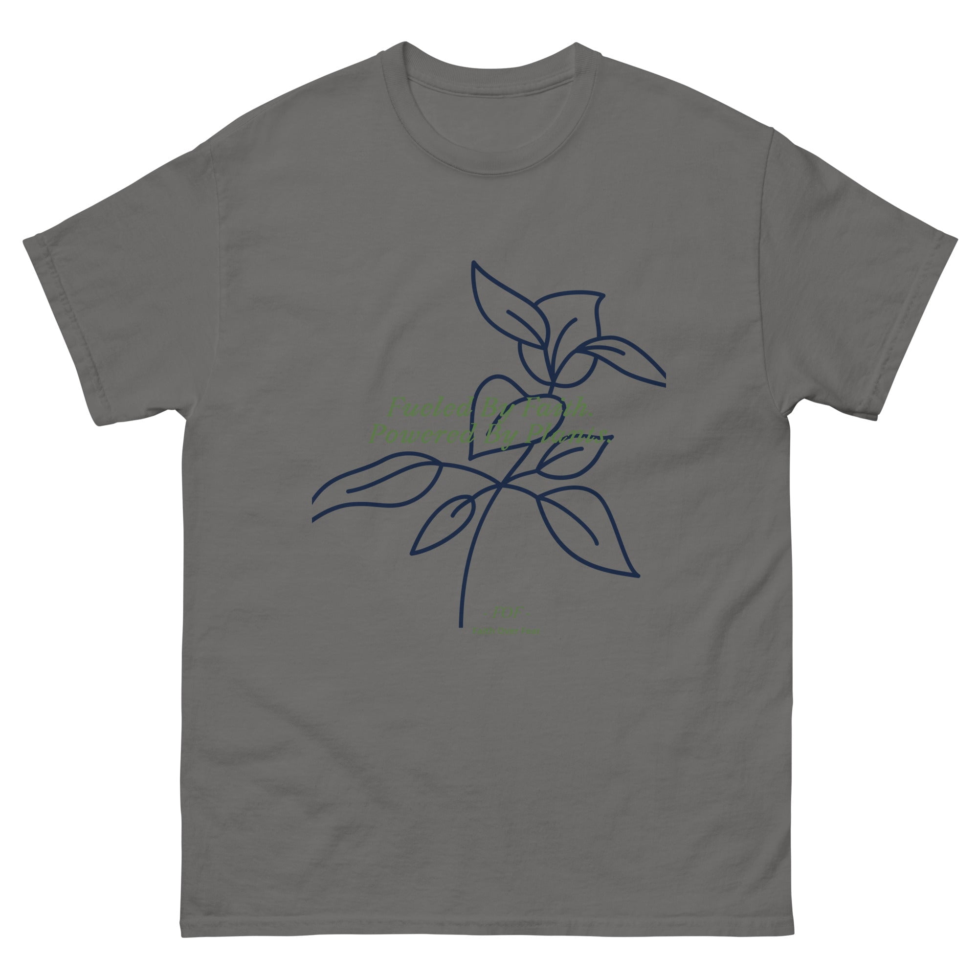 Fueled By Faith Powered By Plants Classic Tee - Walmart.com