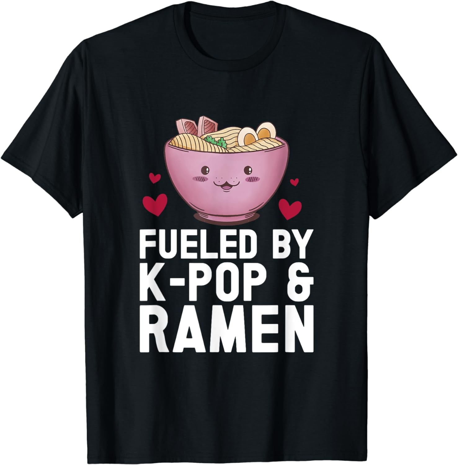 Fueled By Ramen Kpop Merch Merchandise Ramen Bowl Anime T-Shirt ...