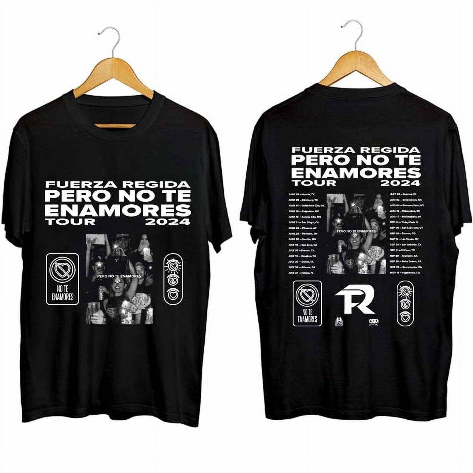 Fuerza Regida - Pero No Te Enamores Tour 2024 Shirt, Fuerza Regida Band ... Fuerza Regida - Pero No Te Enamores Tour 2024 Shirt, Fuerza Regida Band ...
