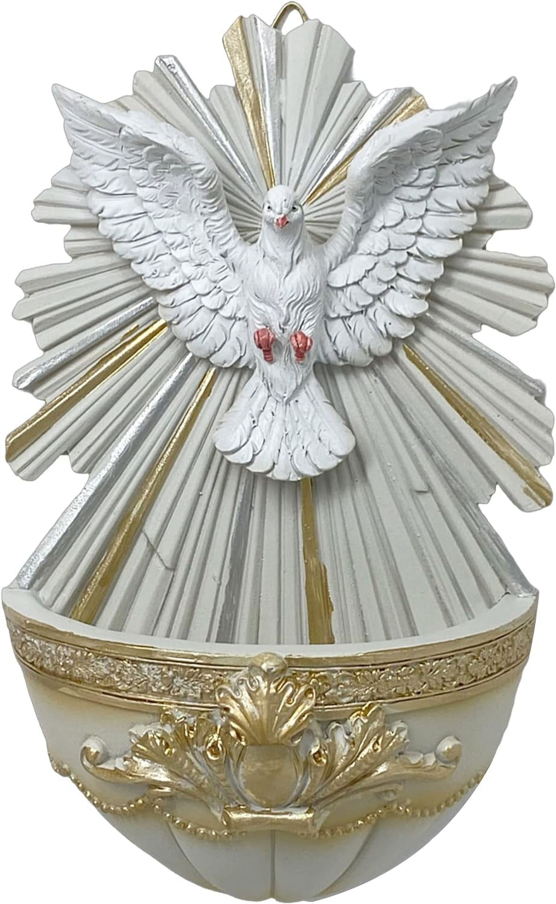 Fuete De Agua Bedita 8" Paloma Blaca Espiritu Sato Wall Holy Spirit ...