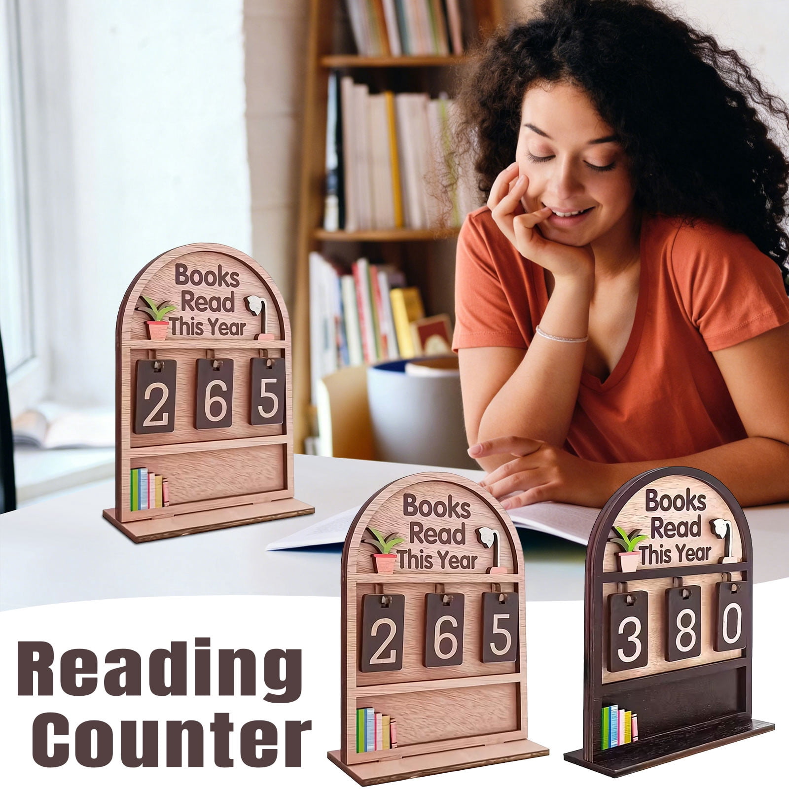 Fufafayo 2Pcs Reading Notebook Counter, Reading Notebook Counter ...