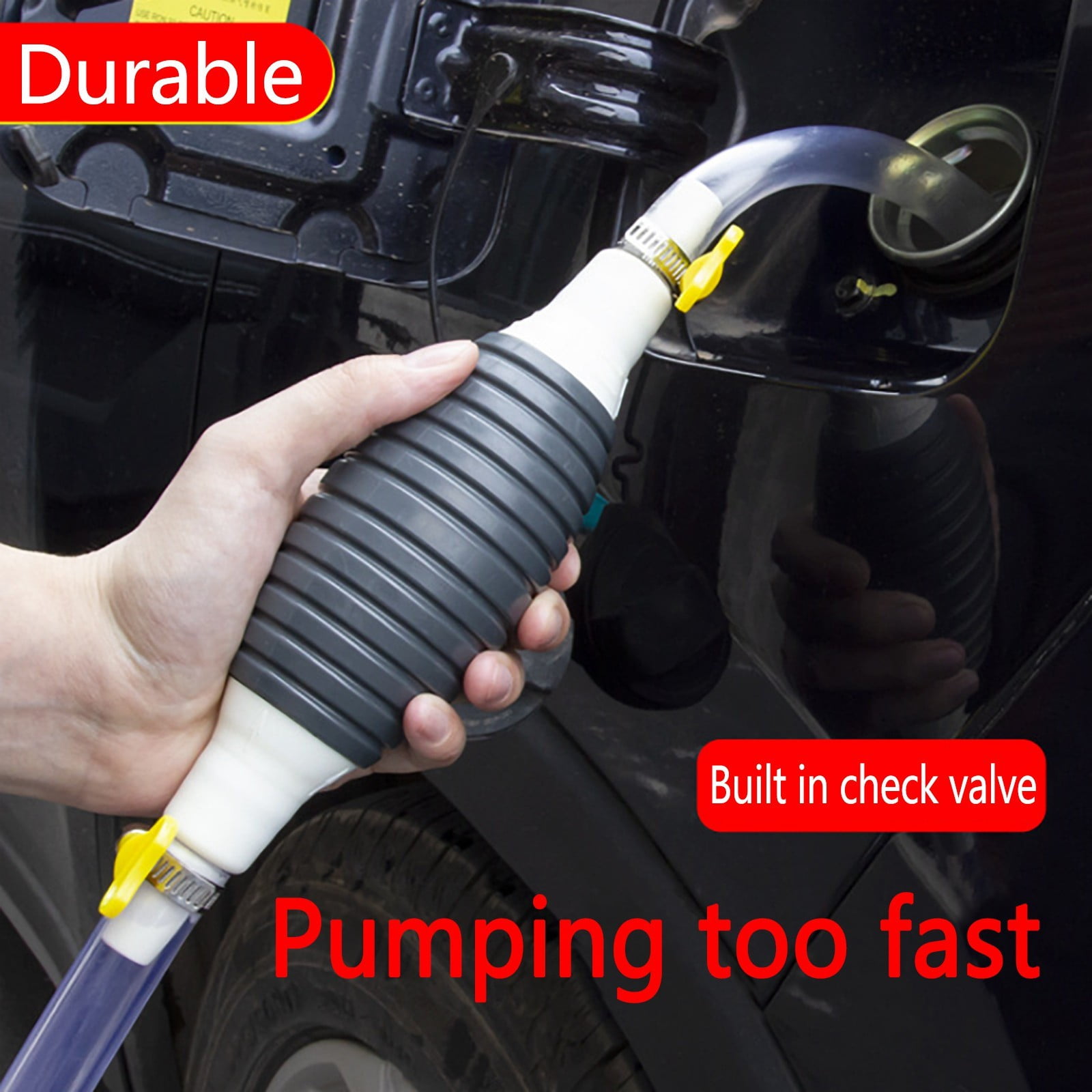 Fufafayo 4Pcs Liquid Transfer Pump, Manual Liquid Transfer Pump, Siphon ...