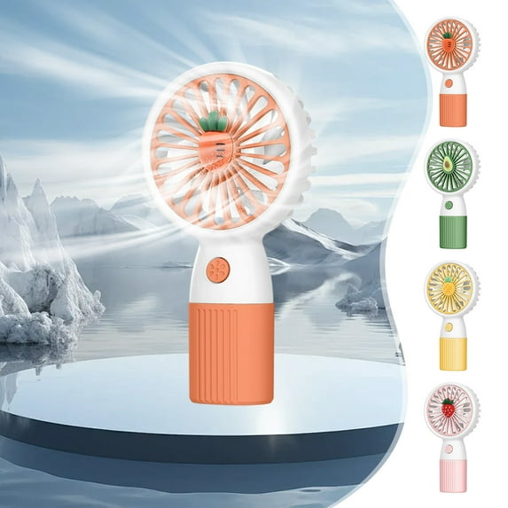 Fufafayo 4Pcs Portable USB Fan, Portable Fan, USB Rechargeable Handheld ...