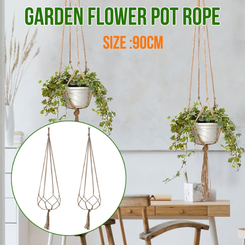 Fufafayo under $5 1Pcs Macrame Plants Hanger, Macrame Hangers Hanging ...