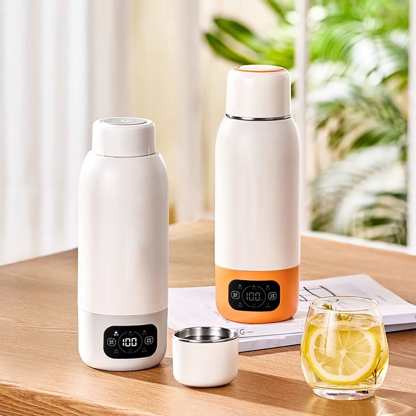 Fufafayo under $5 2Pcs Electric Travel Kettle, Electric Travel Kettle ...