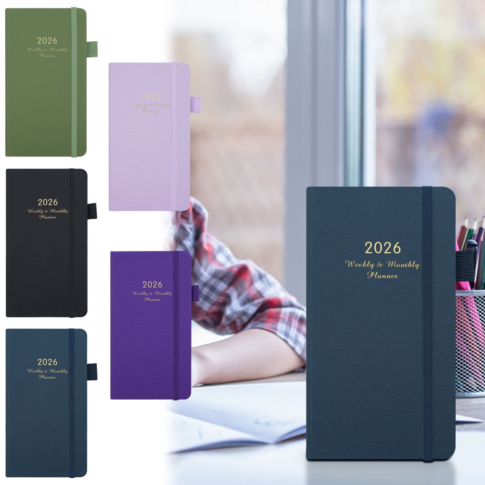 Fufafayo under $5 3Pcs 2026 Diary Planner, 2026 Diary and Planner with ...